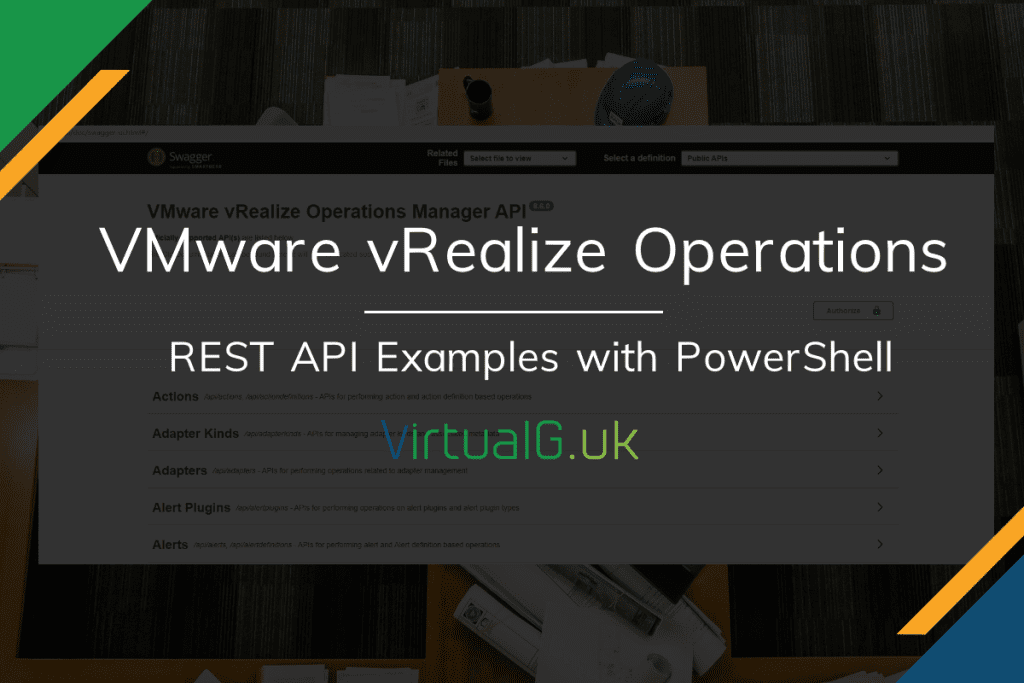 Getting Started With The Vrops Rest Api And Powershell 2999
