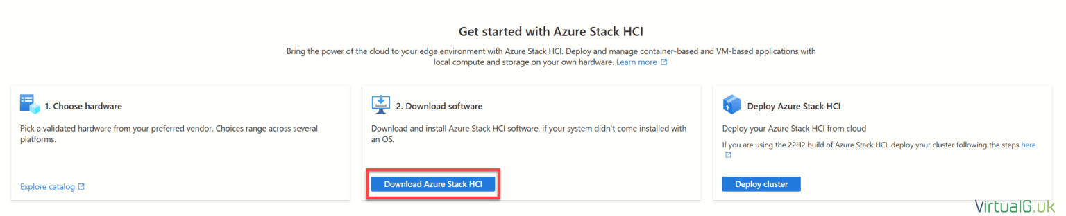 How to Install Azure Stack HCI 23H2 – In your Lab